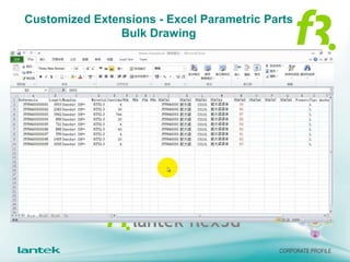Lantek nesting software for tube fiber laser cutting machine | PPTX