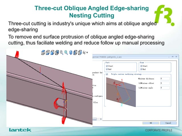 Lantek nesting software for tube fiber laser cutting machine | PPTX ...