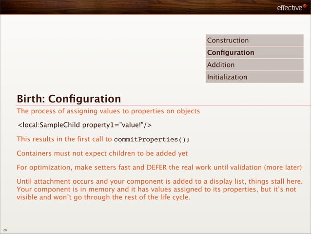 Flex4 component lifecycle | PPT