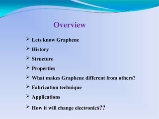 Flexable Electronics first 2D crystal graphene.pptx
