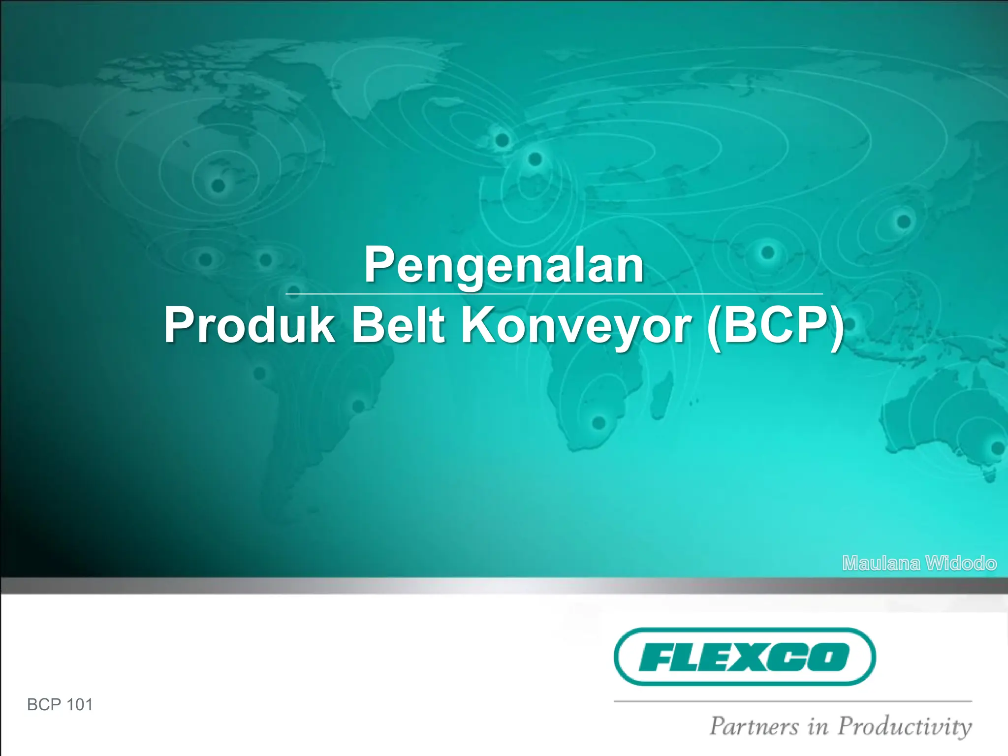 presentation product fastener Flexco and cleaner conveyor | PPT
