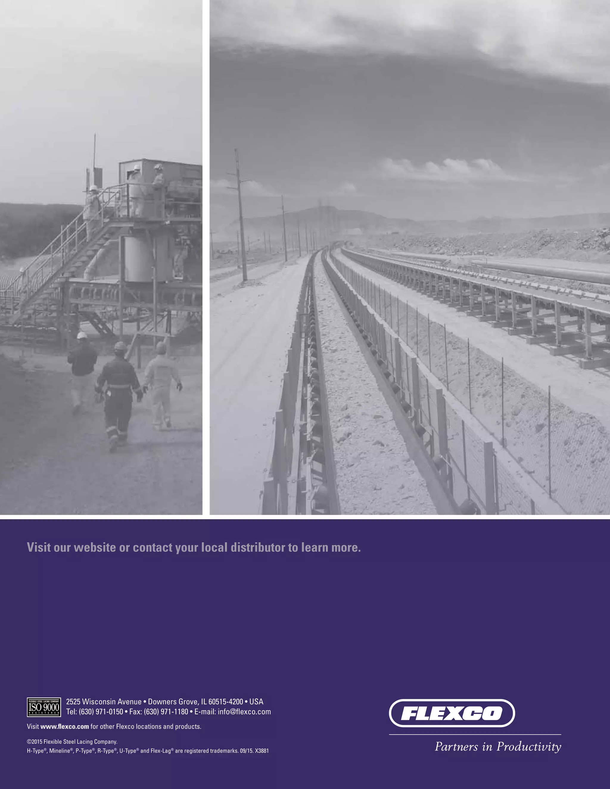 Flexco Belt Conveyor Product overview | PDF