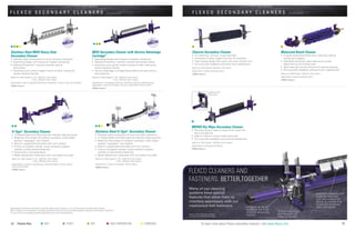Flexco Belt Conveyor Product overview | PDF