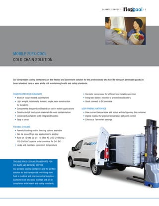Mobile Flex-Cool Brochure | PDF