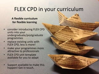 Introduction to FLEX (2013/14) | PPT