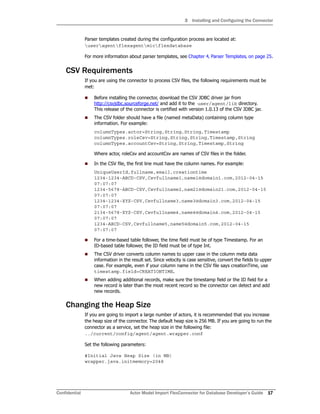 Actor Model Import FlexConnector for Database | PDF