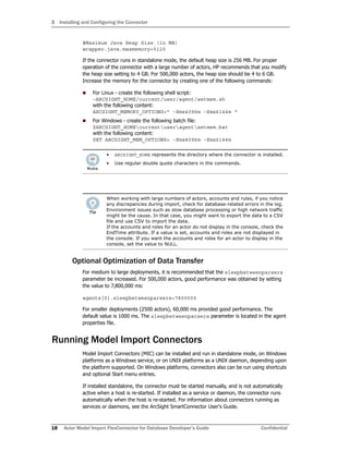 Actor Model Import FlexConnector for Database | PDF