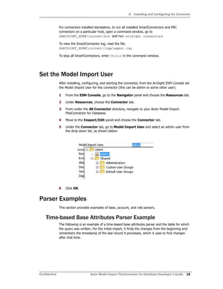 Actor Model Import FlexConnector for Database | PDF
