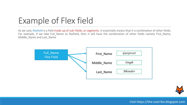 Understanding Flex Fields with Accounting Flexfields(Chart of Accounts) in Oracle Apps | PDF ...
