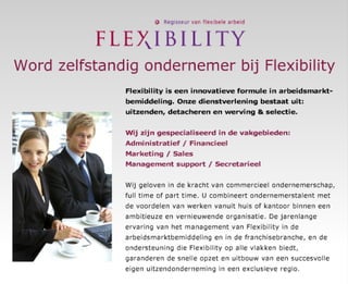 Flex Franchise Brochure | PDF