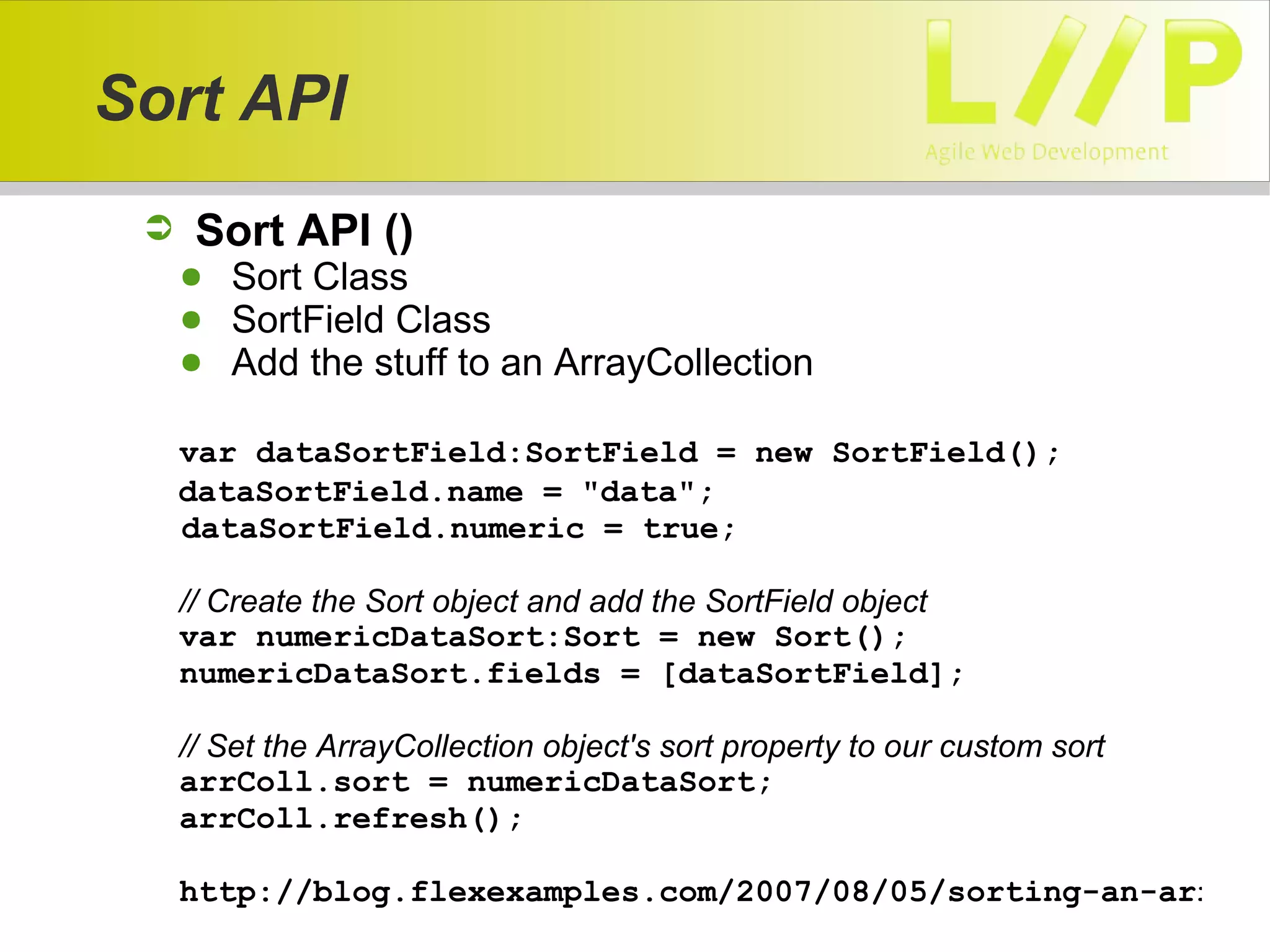 Moving from AS3 to Flex - advantages, hazards, traps | PPT | Free Download