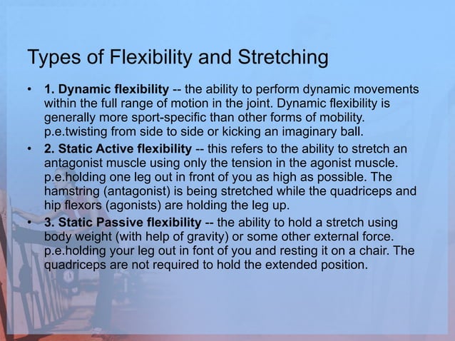 Flexibility | PPT