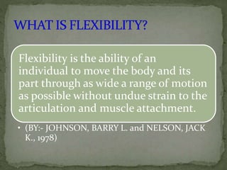 Flexibility | PPTX
