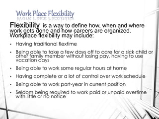 Flexibility and work life balance | PPTX