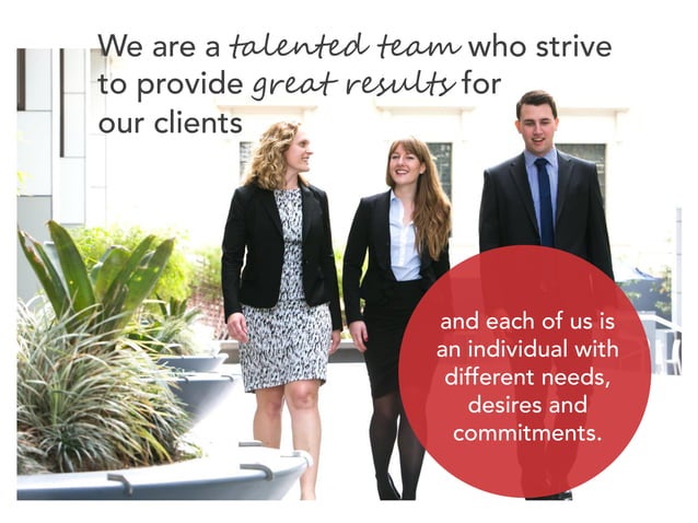 Flexibility and work life balance at Cooper Grace Ward | PPT