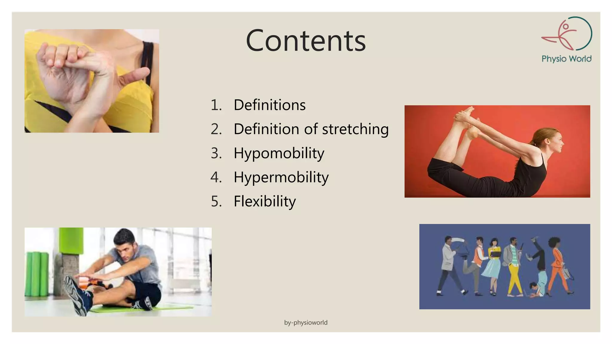 Flexibility exercise/ stretching | PPTX