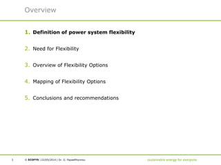 Flexibility options in the electricity system | PDF