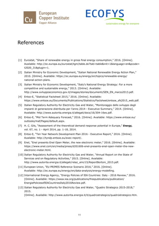 Flexibility Tracker Country Report - Italy | PDF | Power and Energy ...