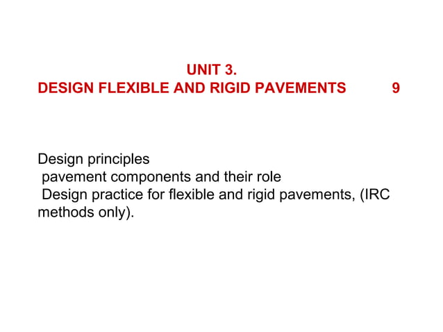Flexible and-rigid-pavements | PPT | Geology | Science