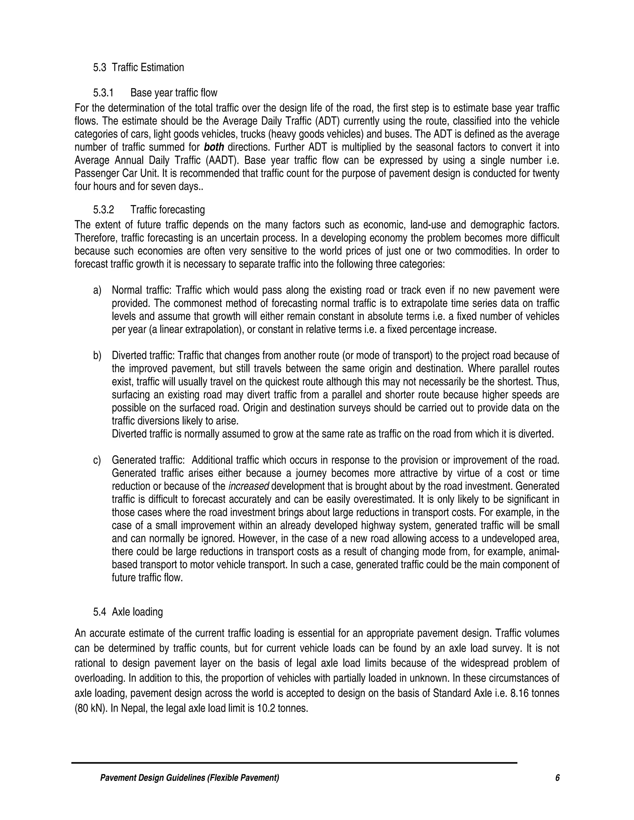 Flexible pavement-design-guidelines-flexible-pavement by do r nepal | PDF