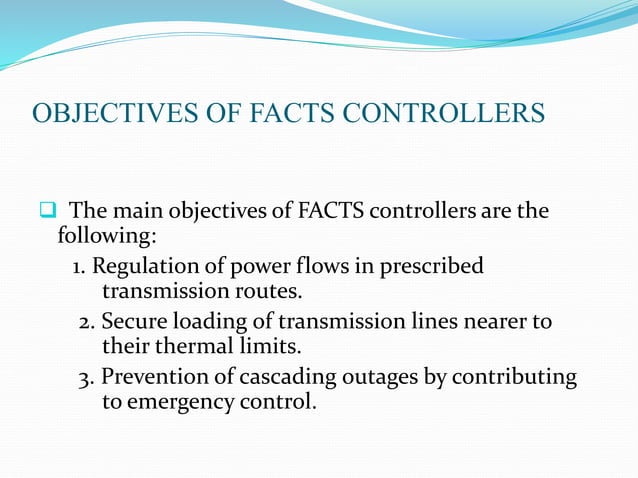 Flexible Ac Transmission System Pptx