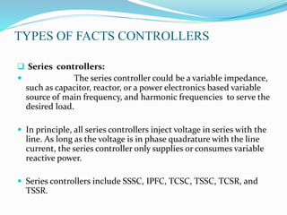 Flexible ac transmission system | PPTX