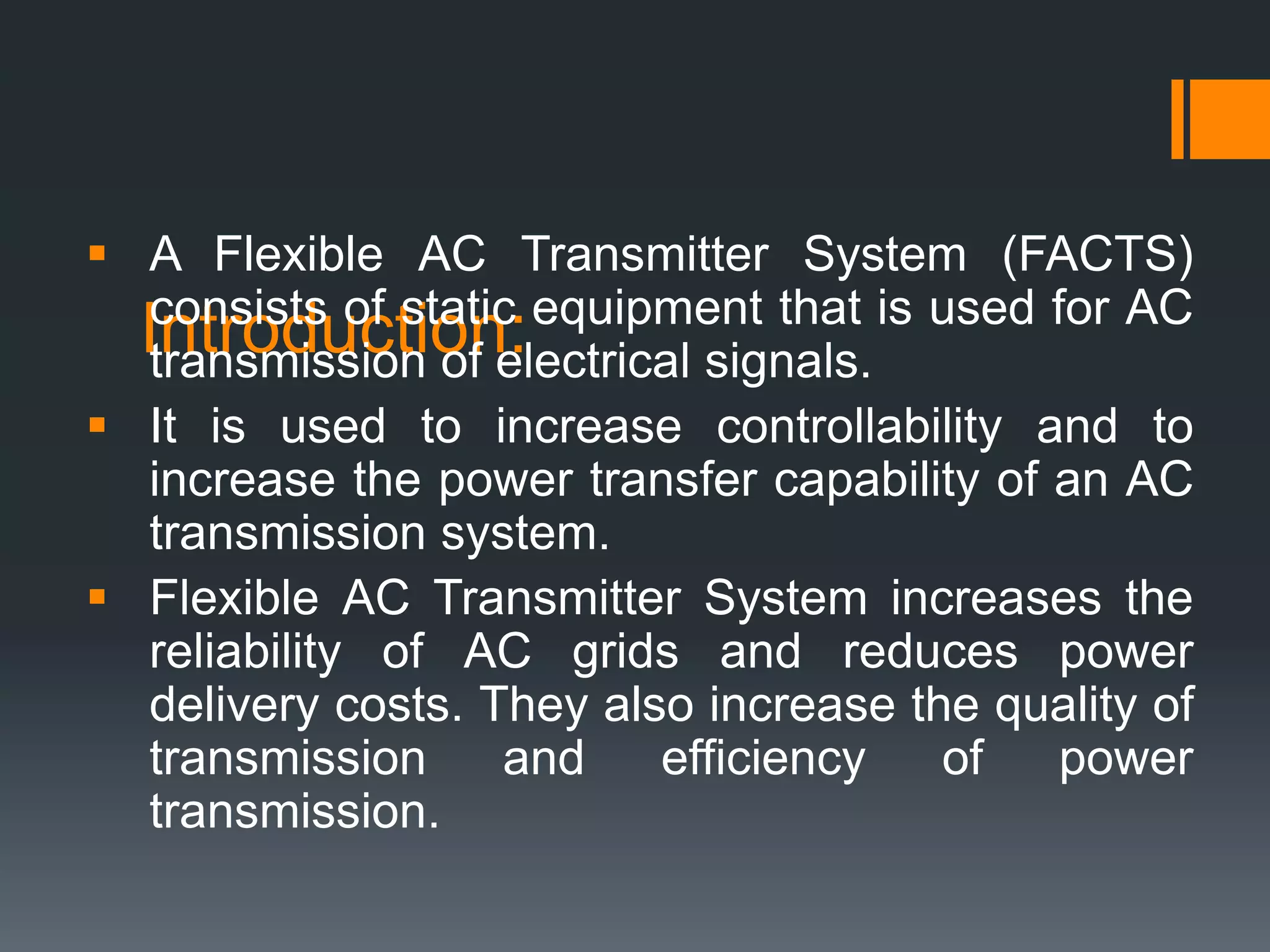 Flexible AC Transmitter by using TSR.pptx
