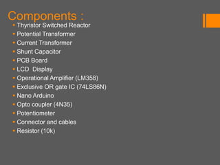 Flexible AC Transmitter by using TSR.pptx