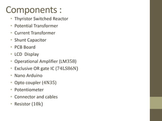 Flexible AC Transmitter by using TSR | PPTX