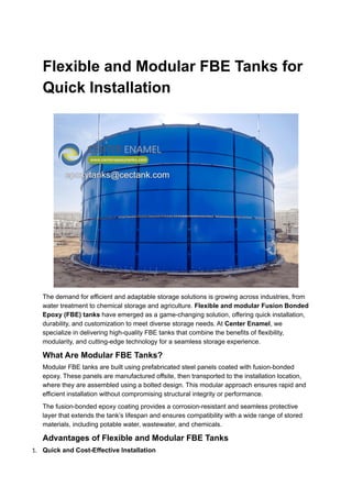 Flexible and Modular FBE Tanks for Quick Installation.docx