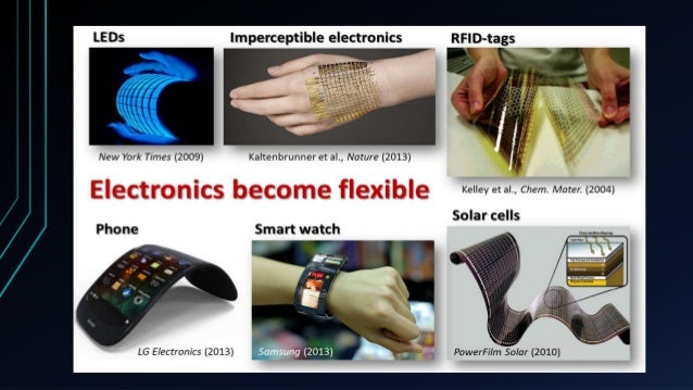 Flexible and stretchable electronics