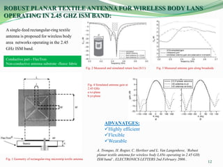 Flexible Antennas | PPTX