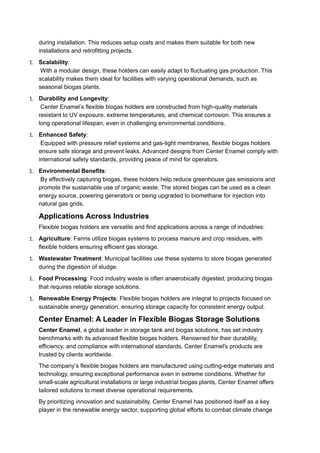 Flexible Biogas Holders in Renewable Energy Storage.docx