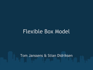 Flexible Box Model | PDF