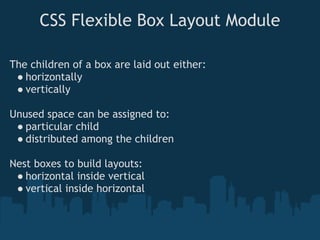 Flexible Box Model | PDF