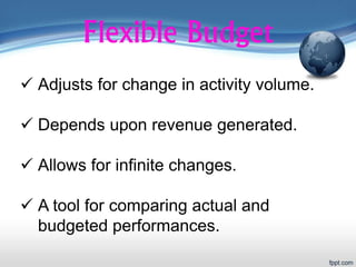 BUDGET AND BUDGETARY CONTROL | PPT