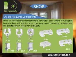 Flexible ceiling track system | theflextrack | PDF