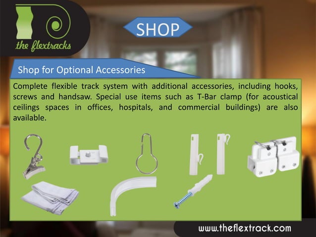 Flexible ceiling track system | theflextrack | PPT