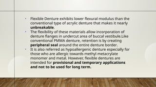 Flexible Denture -Removable partial denture.pptx