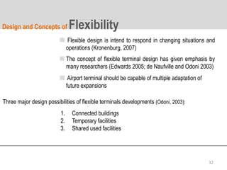 Flexible digital approach to airport terminal design | PPTX