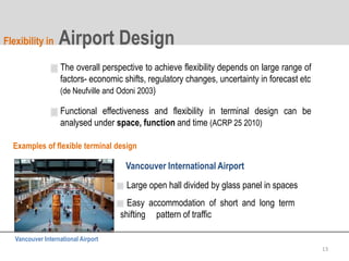 Flexible digital approach to airport terminal design | PPTX