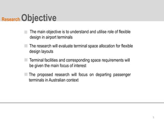 Flexible digital approach to airport terminal design | PPTX
