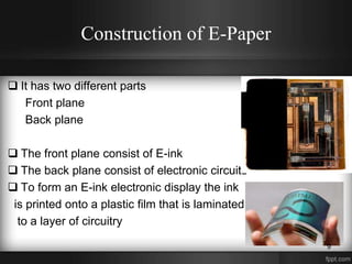 Flexible display | PPTX