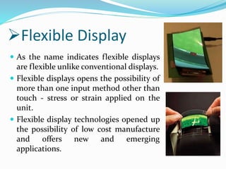 Flexible display | PPTX
