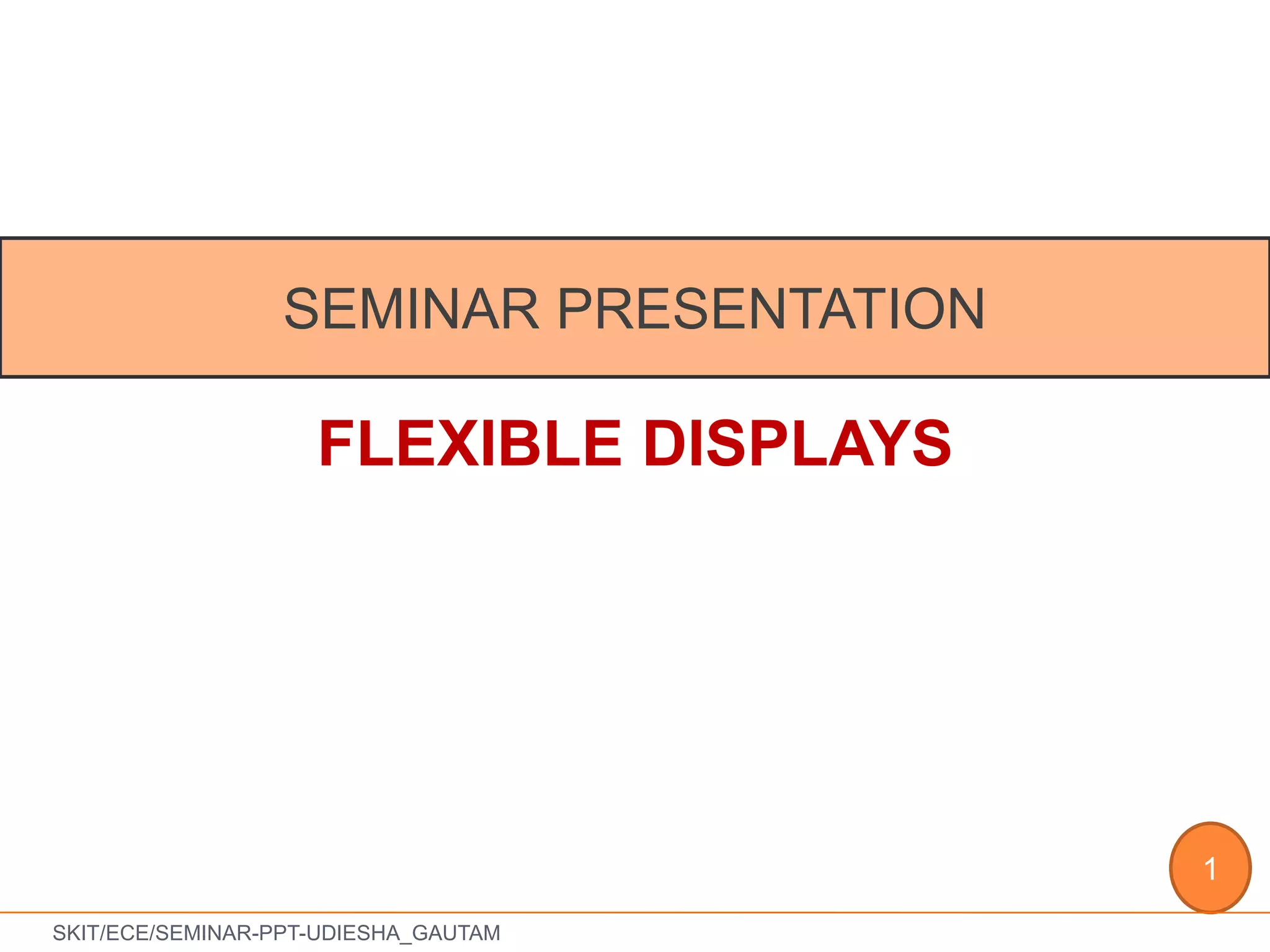 FLEXIBLE DISPLAY.pptx