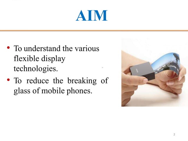 FLEXIBLE DISPLAY.pptx | Free Download