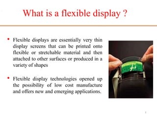 FLEXIBLE DISPLAY.pptx