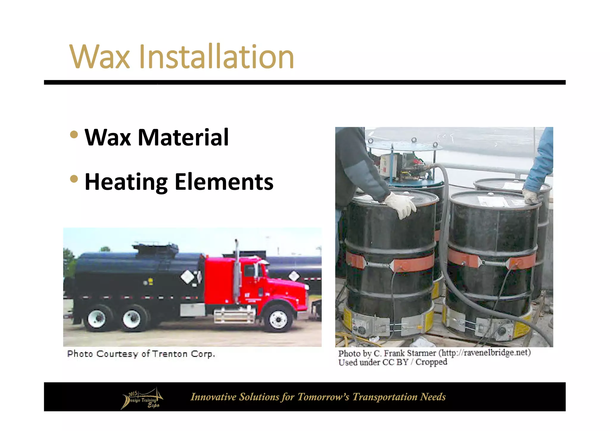 Flexible Filler (Wax) Corrosion Protection for Post-Tension Tendons | PPT