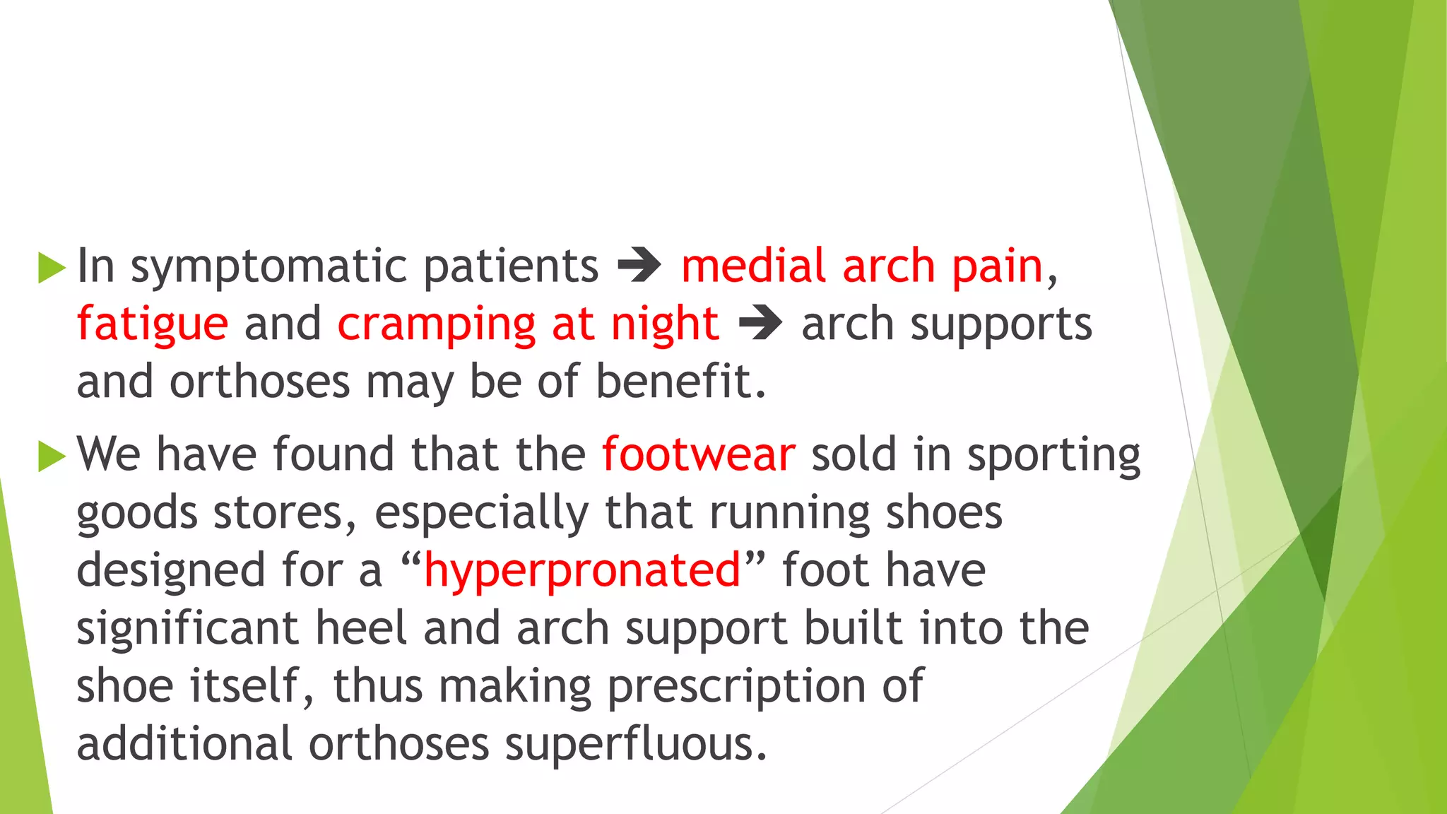 Flexible flatfoot (pes planovalgus) | PPTX