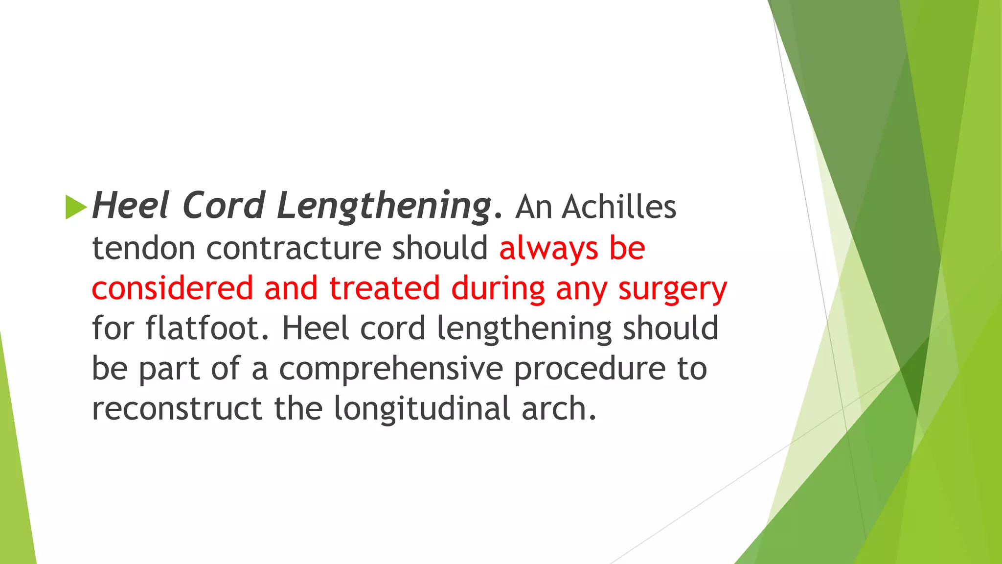 Flexible flatfoot (pes planovalgus) | PPTX